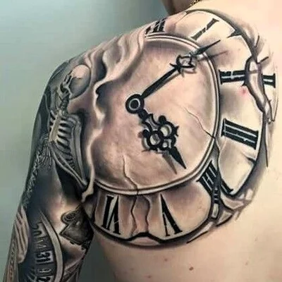 Tatuajul cu Ceas: Simboluri ale Timpului și Eternității în Arta ...