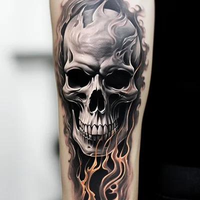 Tatuaje cu Cranii: Simbolism, Variante și Idei pentru Tatuajul Tău Unic ...